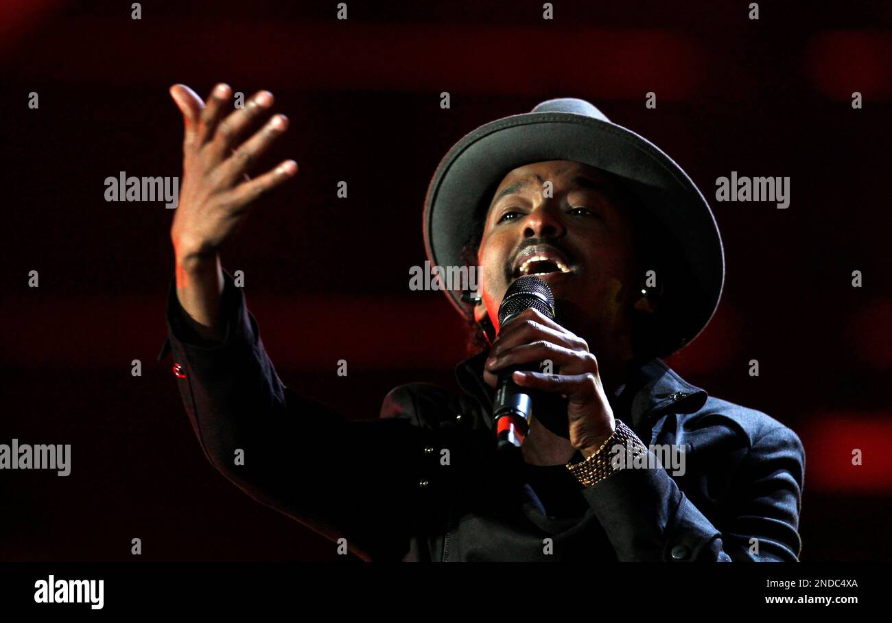 FILE - In this June 11, 2010 file photo, singer K'naan performs the ...