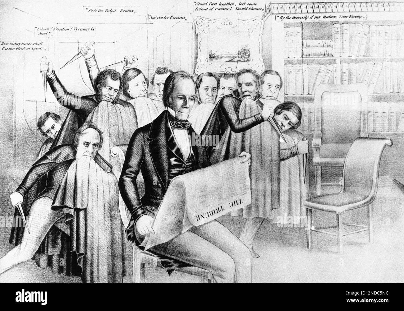 This cartoon of the 1840 Whig Party campaign of 1840 shows the Harrison ...