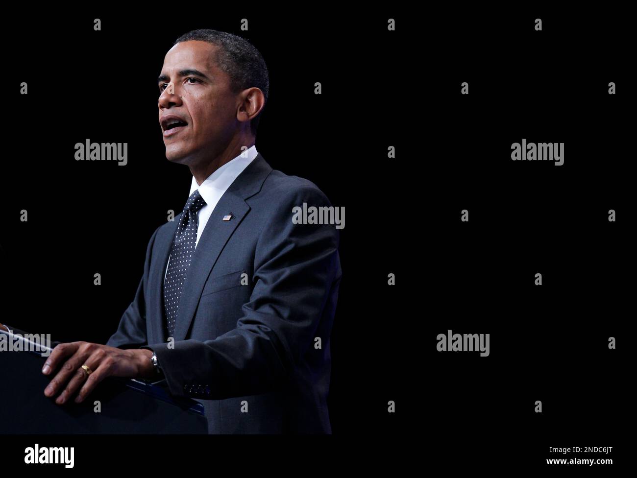 President Barack Obama delivers remarks at the National Urban League ...