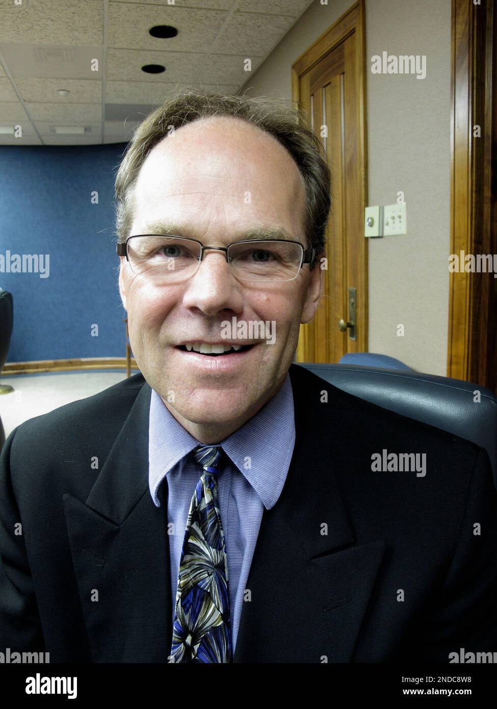 Todd Sando, who was hired on Wednesday, July 28, 2010, as North Dakota ...