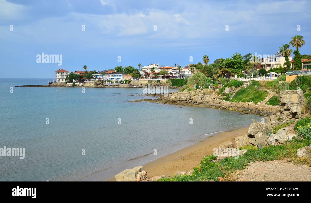 Side Ancient City - Antalya - TURKEY Stock Photo - Alamy