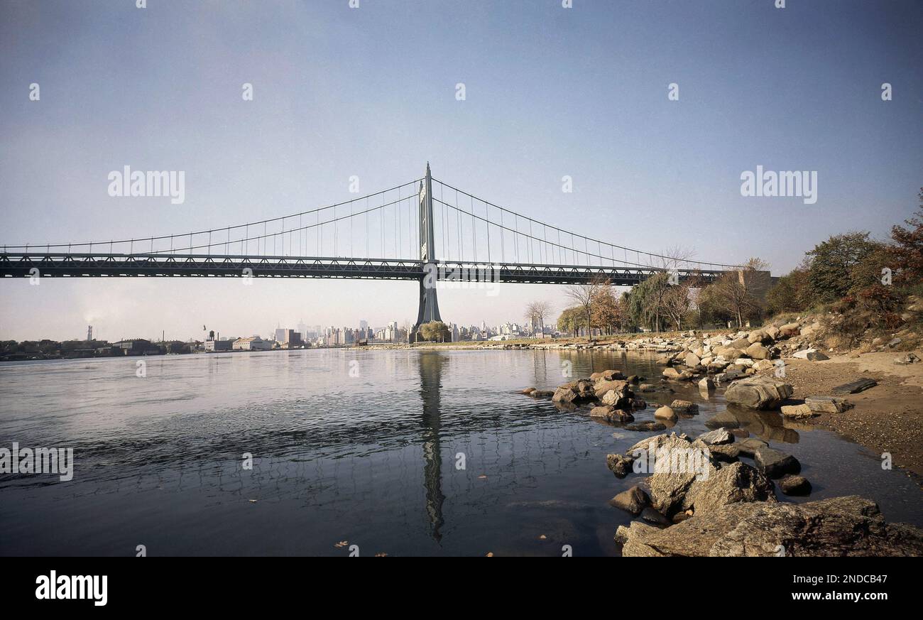 The Triborough Bridge in New York is shown, June 9, 1969. (AP Photo ...