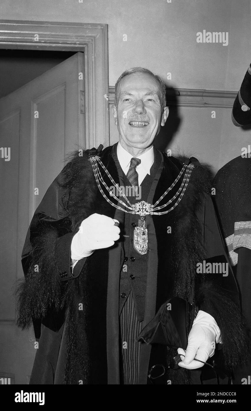 Sir Frank Alexander, London’s new Lord Mayor, was sworn in at at the ...