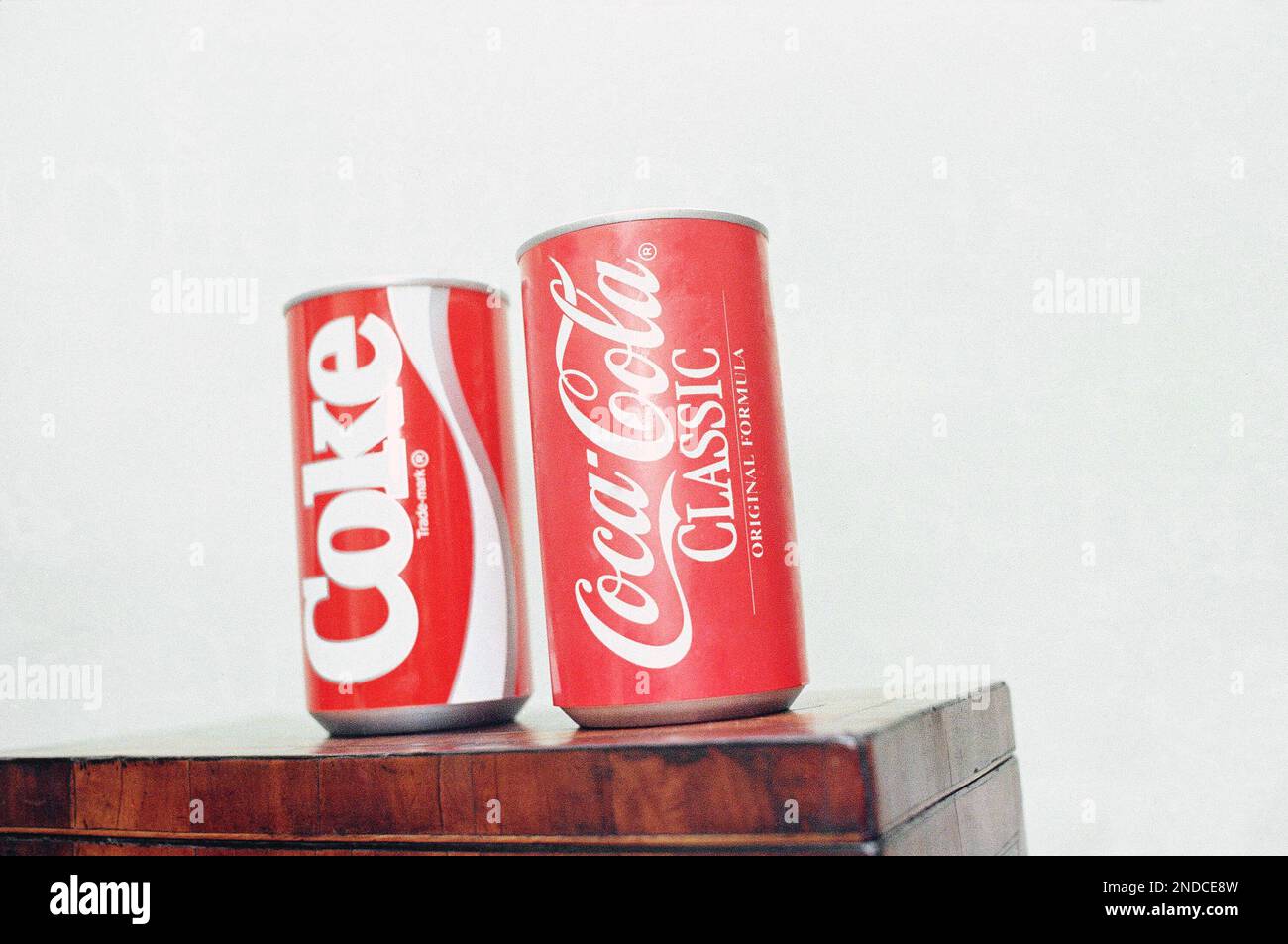 Coca-Cola Company announced the original formula “Classic” Coke at an ...