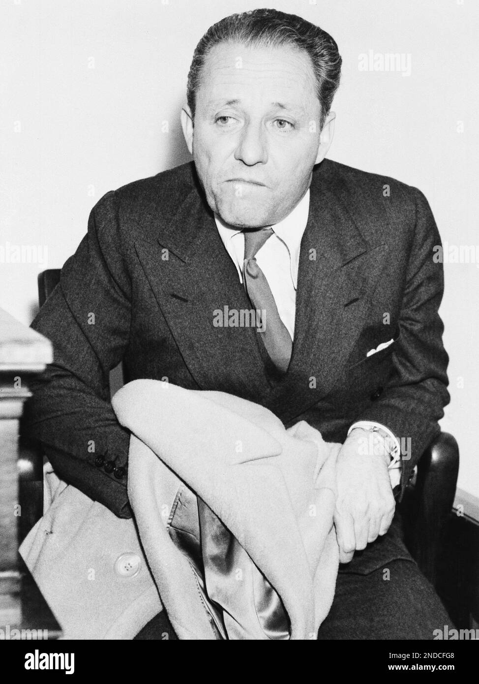 Roland West, film producer and partner of Thelma Todd in a café, was ...