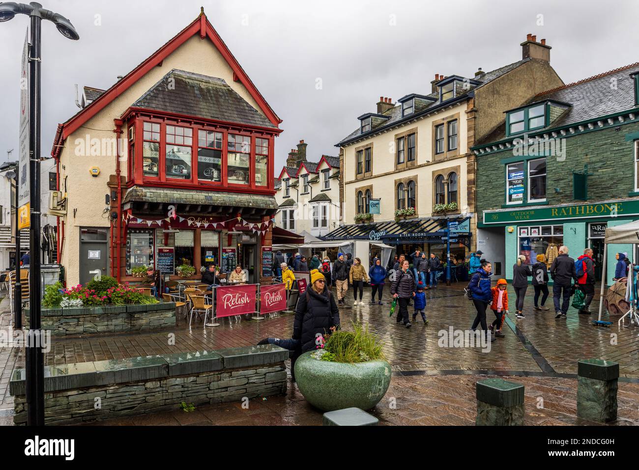 Keswick is a market town in the Allerdale Borough in Cumbria, England ...