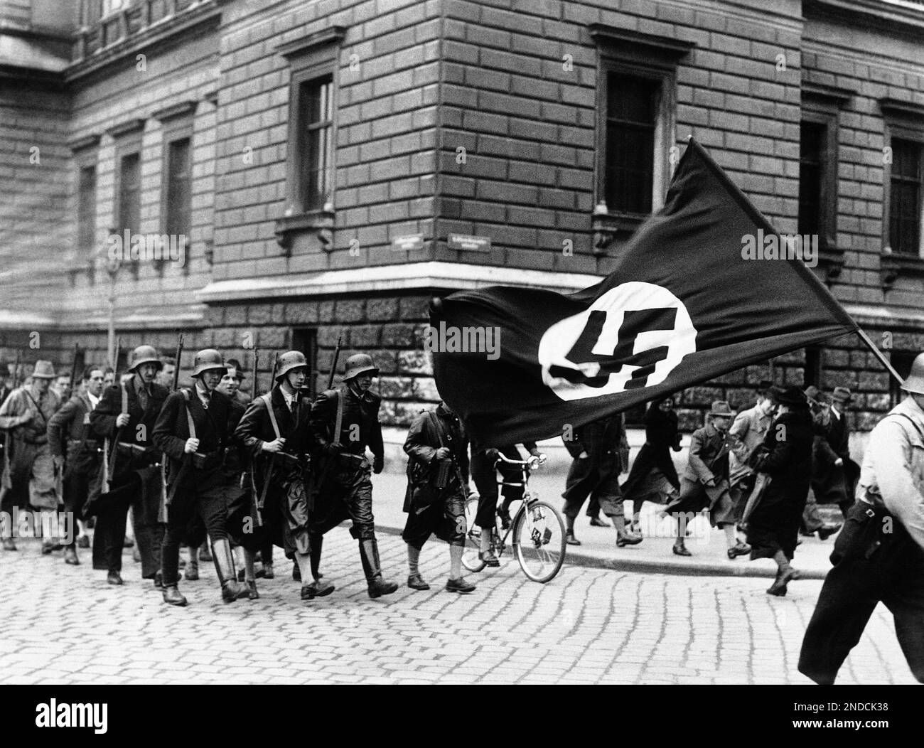 The sensational coup by Adolf Hitler which has brought about the ...