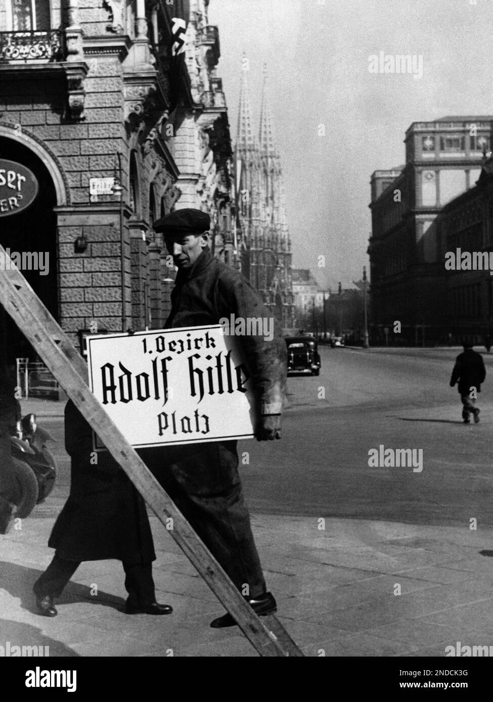 While Vienna awaits the arrival of Adolf Hitler, preparations are ...