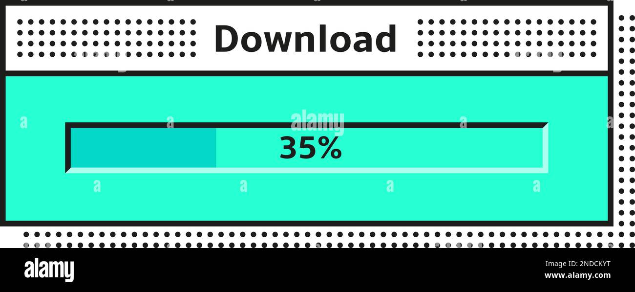 Download window. Vintage progress bar. Retro loader Stock Vector Image ... Download window. Vintage progress bar. Retro loader Stock Vector Image ...