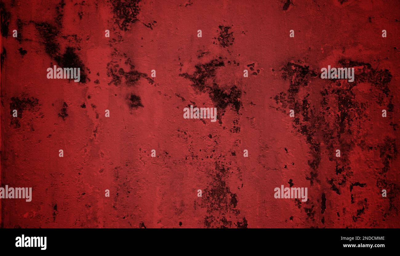 An old weathered red wall for background and texture Stock Photo - Alamy