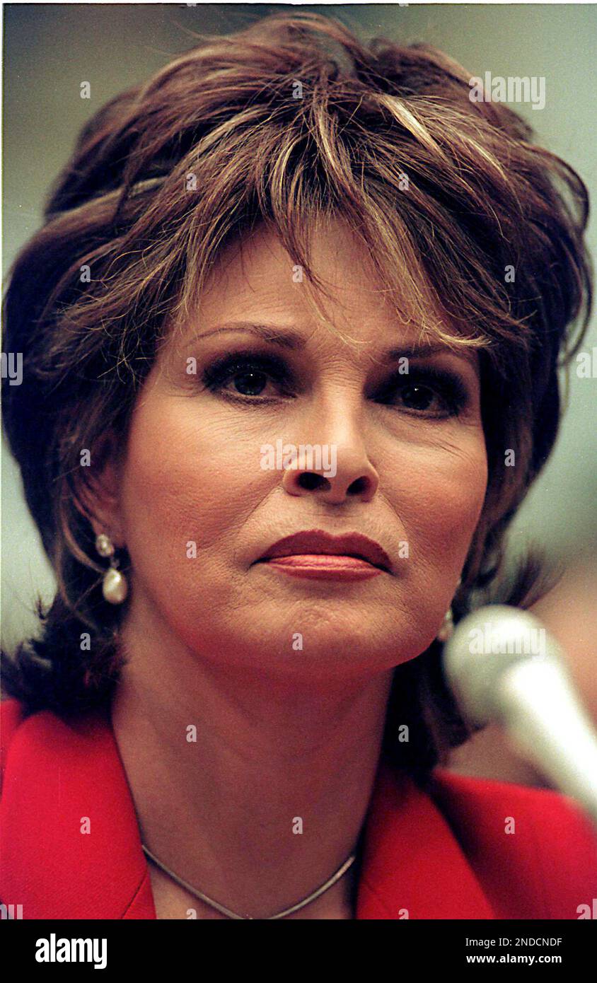 Raquel Welch testifies before the United States House Government Reform ...