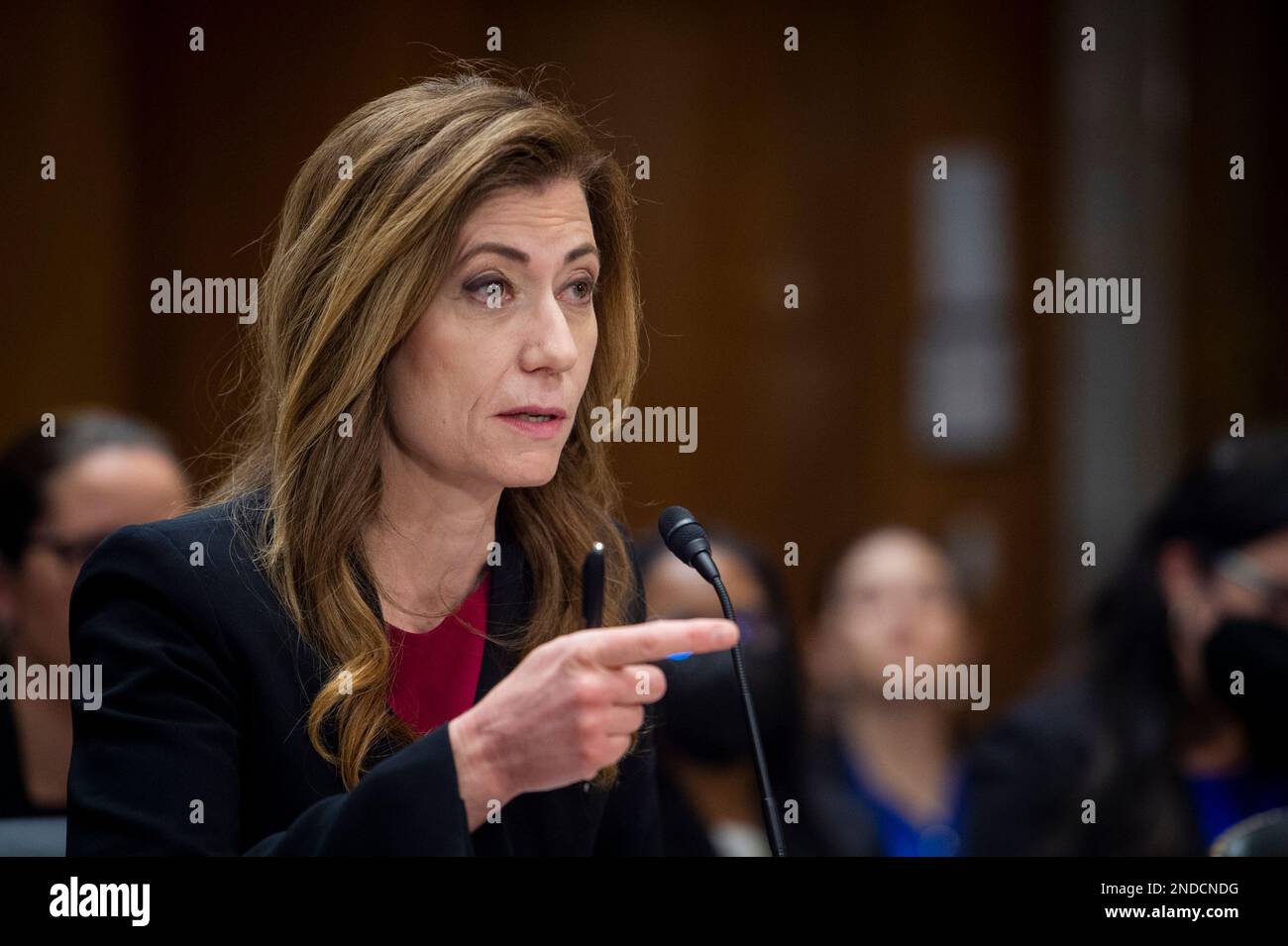 Washington, United States Of America. 15th Feb, 2023. Anne Milgram ...