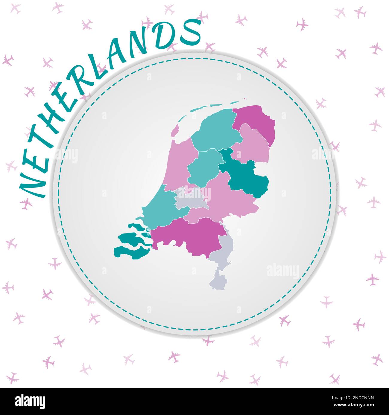 The netherlands in europe Cut Out Stock Images & Pictures - Alamy