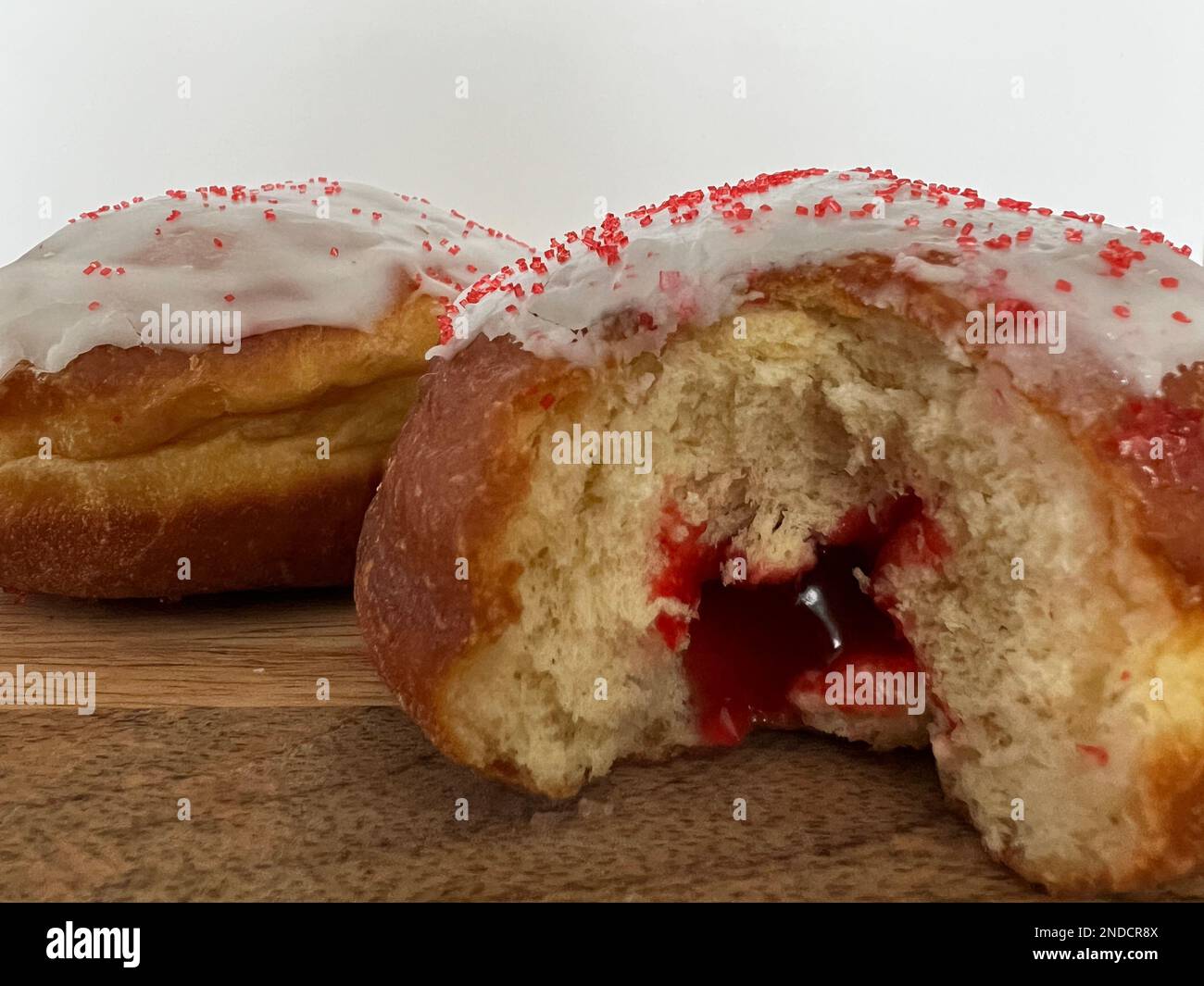 Paczki with raspberry filling - Pączki are filled doughnuts found in ...