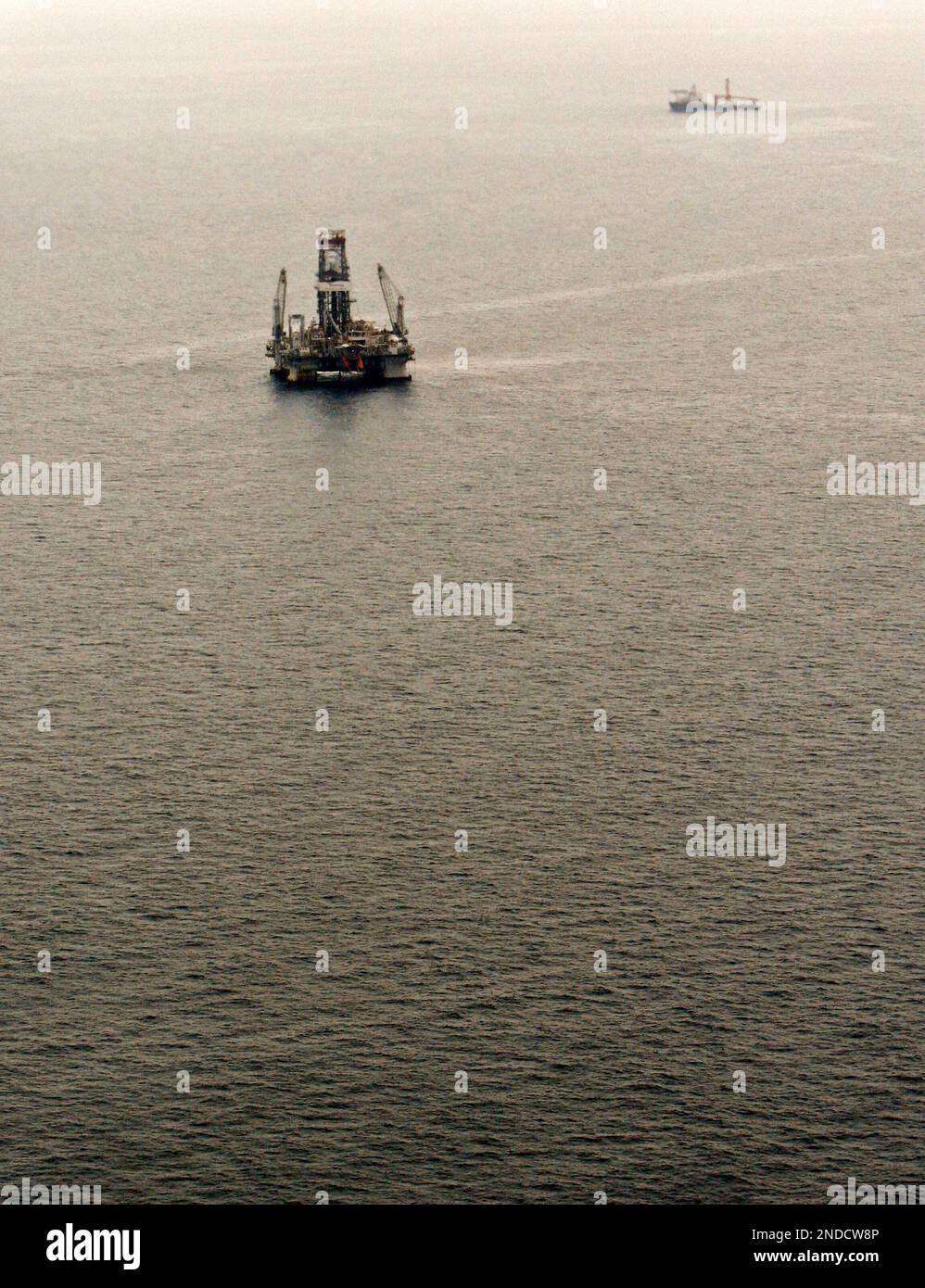 The Development Driller II stopped drilling work on the relief well at ...