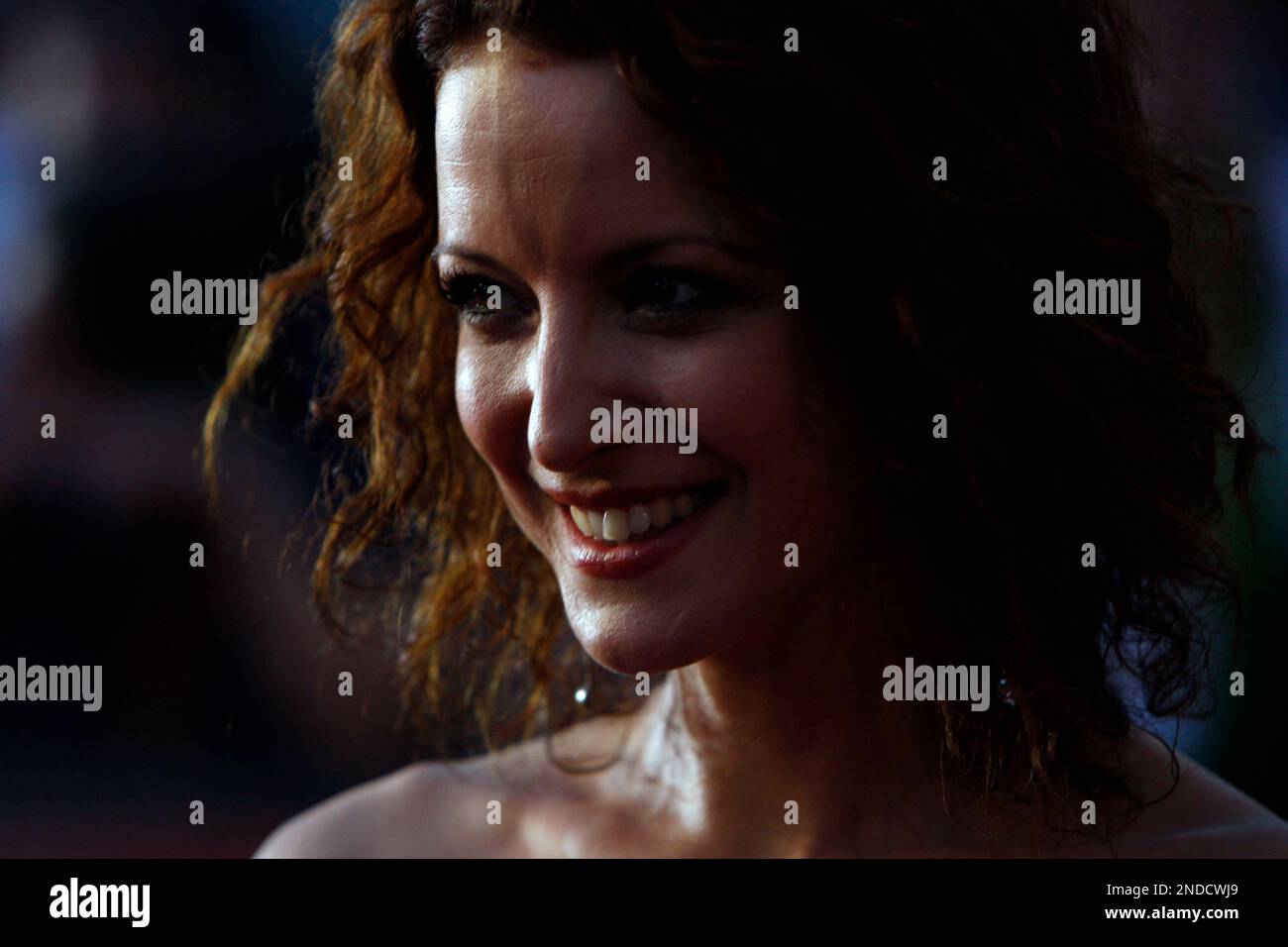 Actress Jelena Stupljanin poses for photographers during opening ...