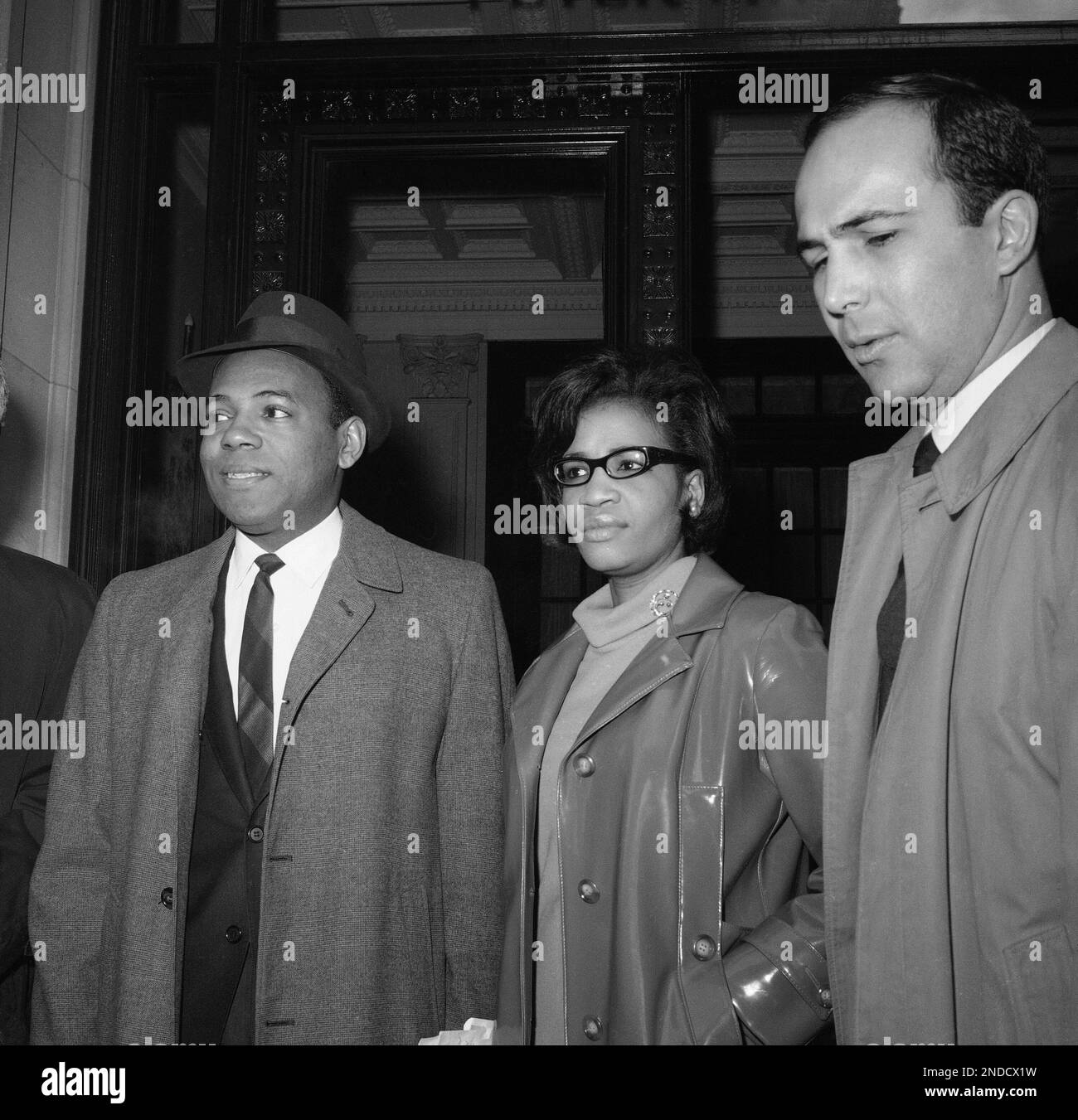 James Meredith and wife Mary June are shown in New York, March 13, 1967 ...