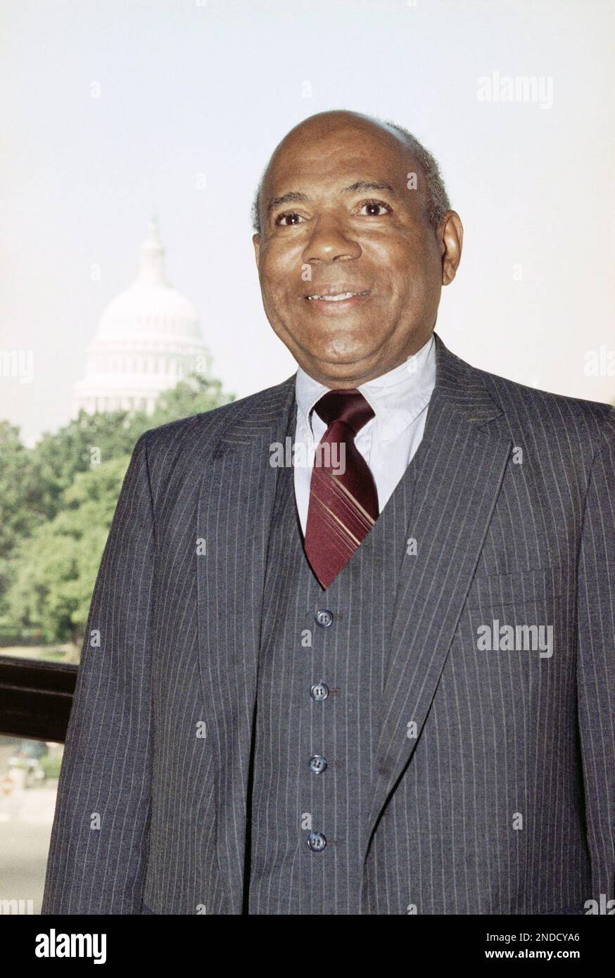 Former civil rights activist James Meredith is shown in Washington ...