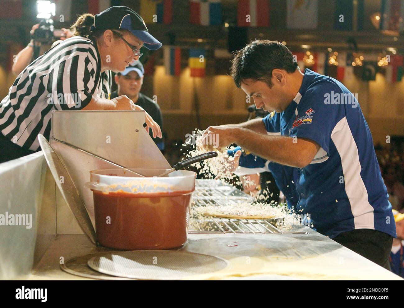 Commercial Image *** In this image released by Domino's Pizza, Judge ...
