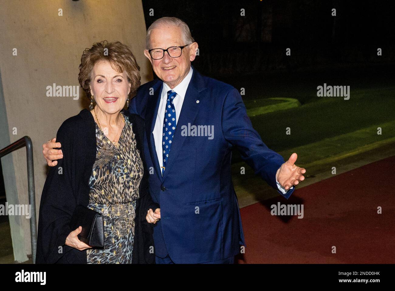 Princess Margriet and Pieter van Vollenhoven at the celebration of 80th ...