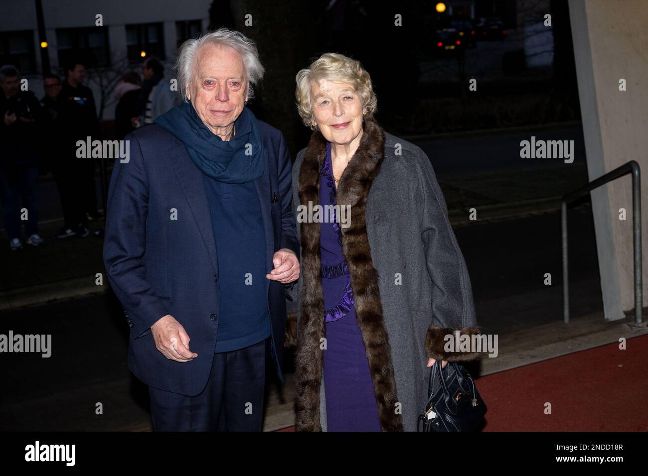 Cees Dam and Martine Van Loon-Labouchere at the celebration of 80th ...