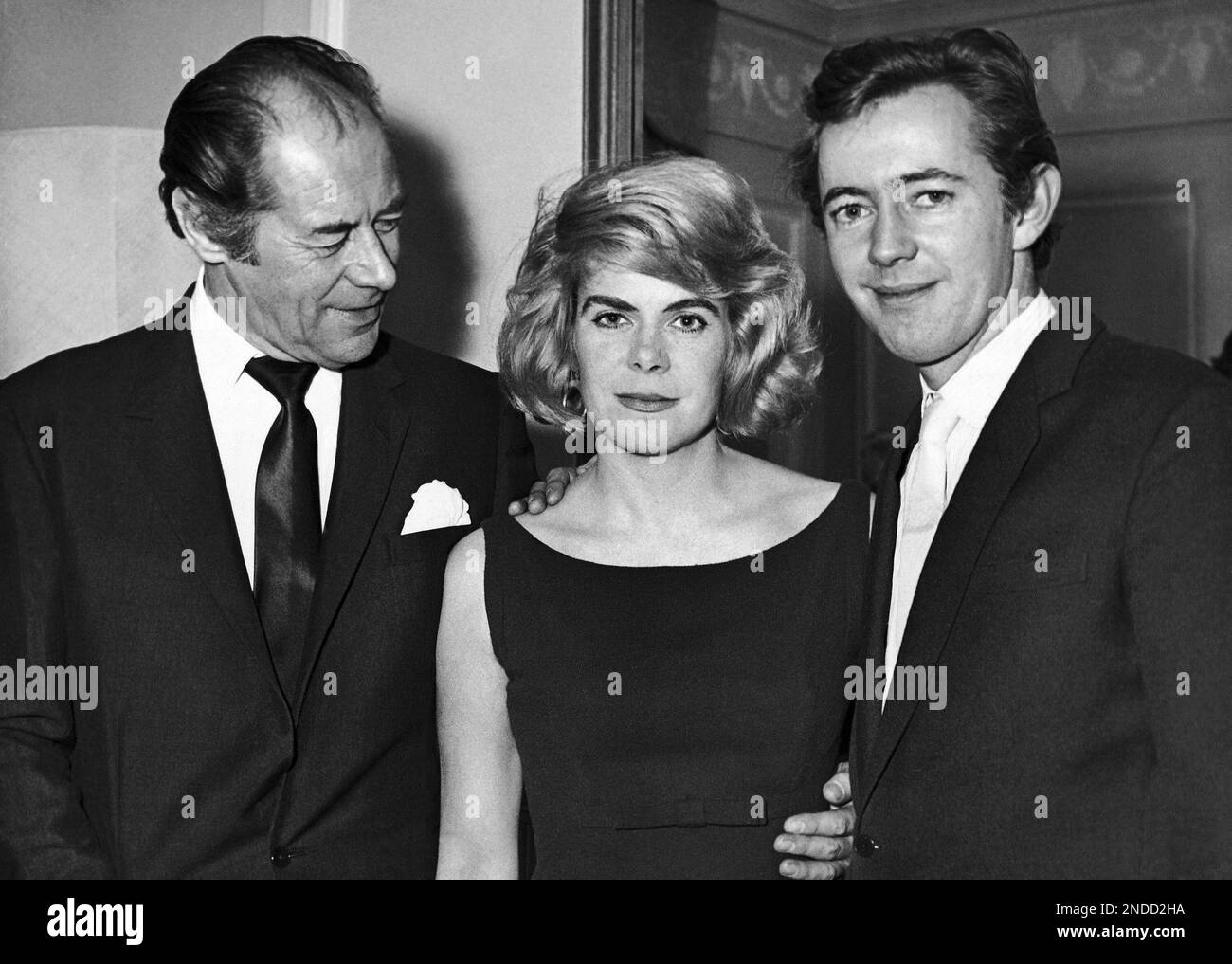 British actor Rex Harrison, who is to recreate for the cinema his stage ...