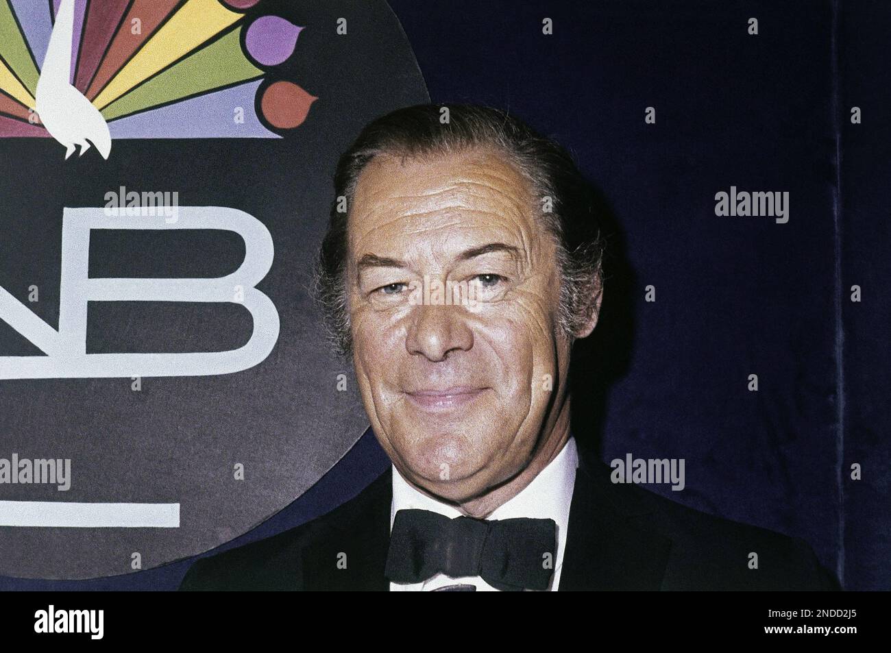 Portrait of English actor Rex Harrison taken in 1969 at an unknown ...
