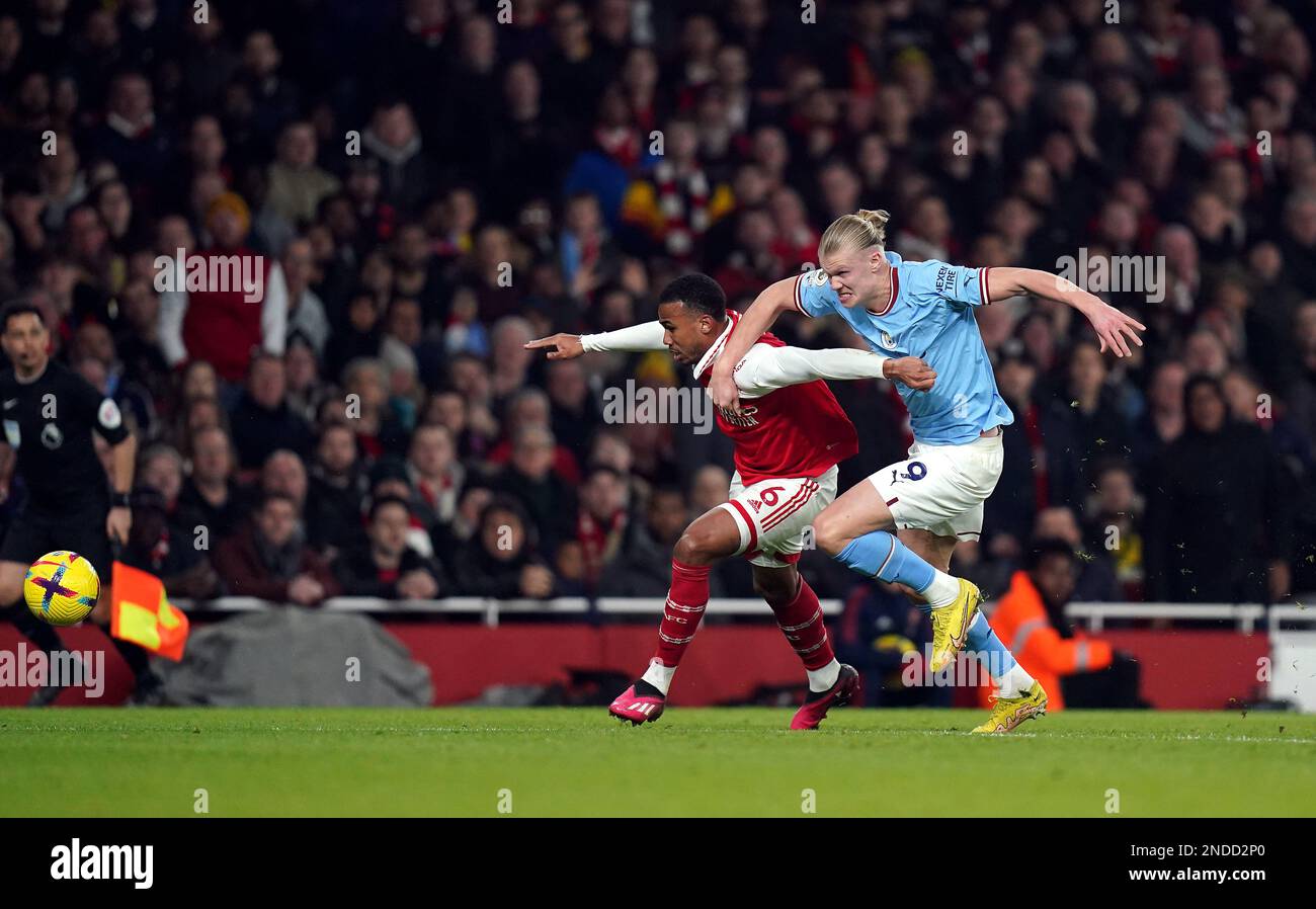Haaland arsenal gabriel hi-res stock photography and images - Alamy