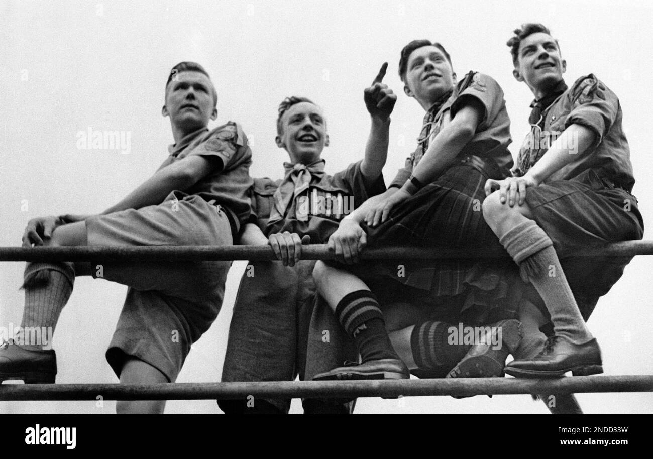 These four King Scouts of Great Britain, shown March 13, 1942, will ...