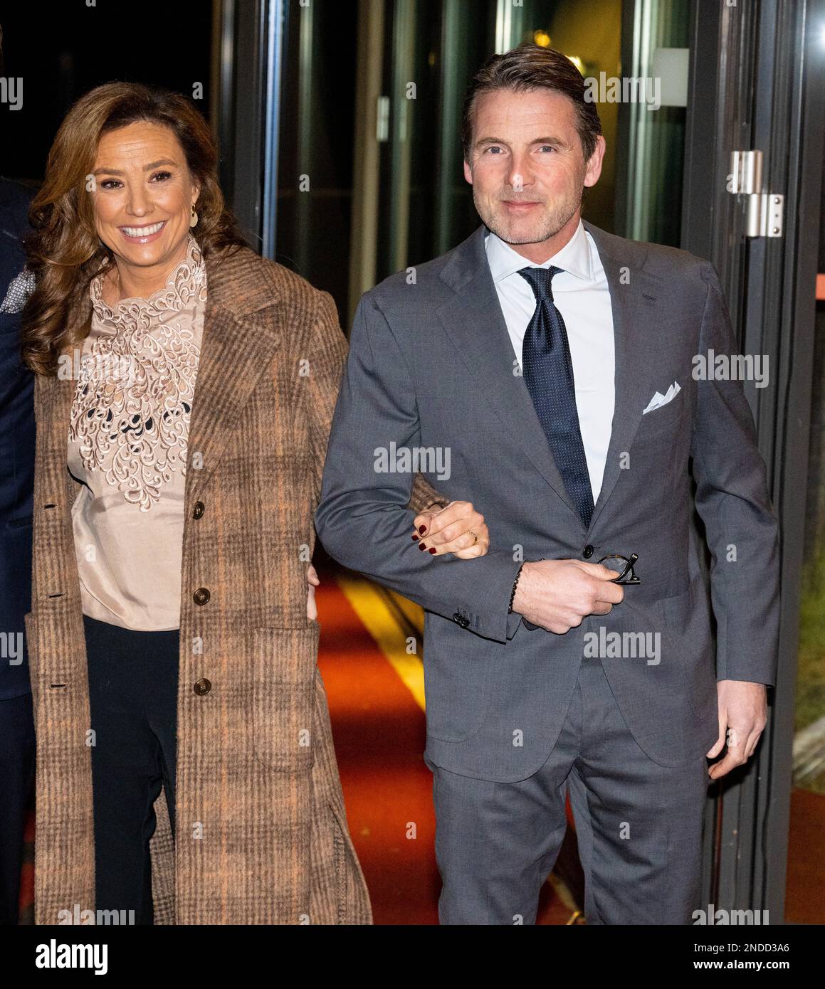 Princess Marilene and Prince Maurits at the celebration of 80th ...