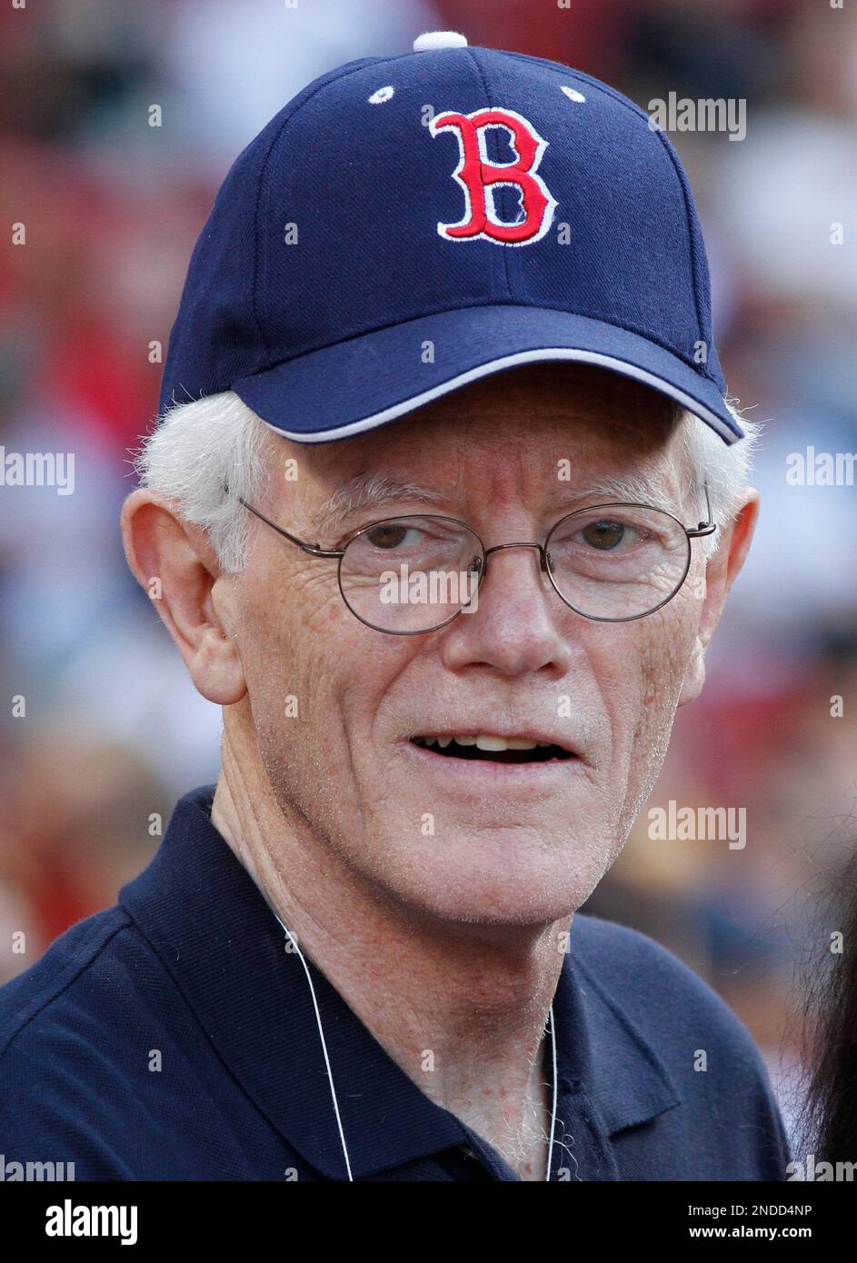 Former Fidelity Magellan Fund manager Peter Lynch at Fenway Park prior ...