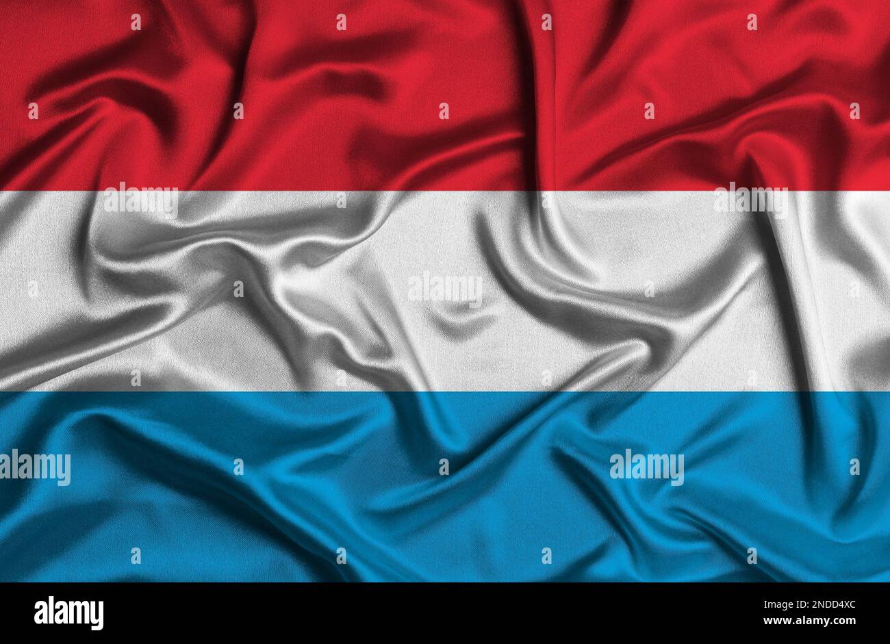 The crumpled national flag of Luxemburg Stock Photo - Alamy