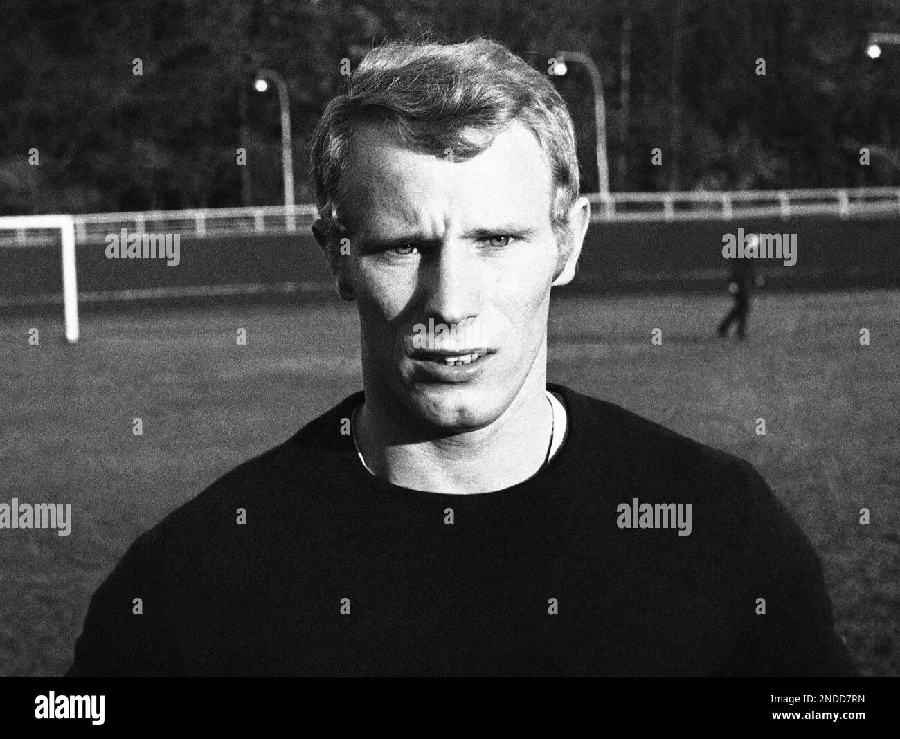 Berti Vogts, full back of football club Borussia Moenchengladbach ...