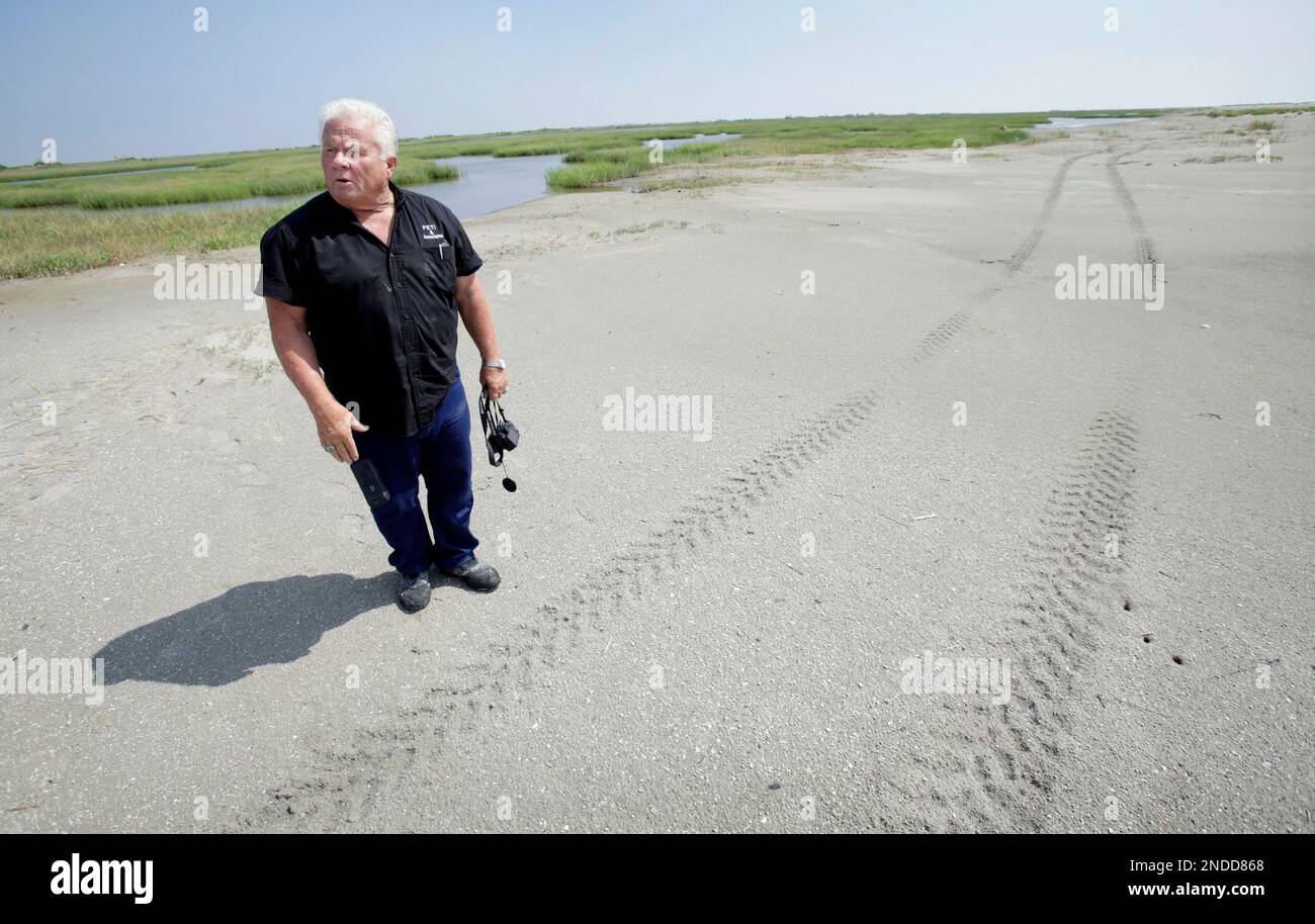 In a Monday, June 21, 2010 photo, Forrest A. Travirca III stands next ...