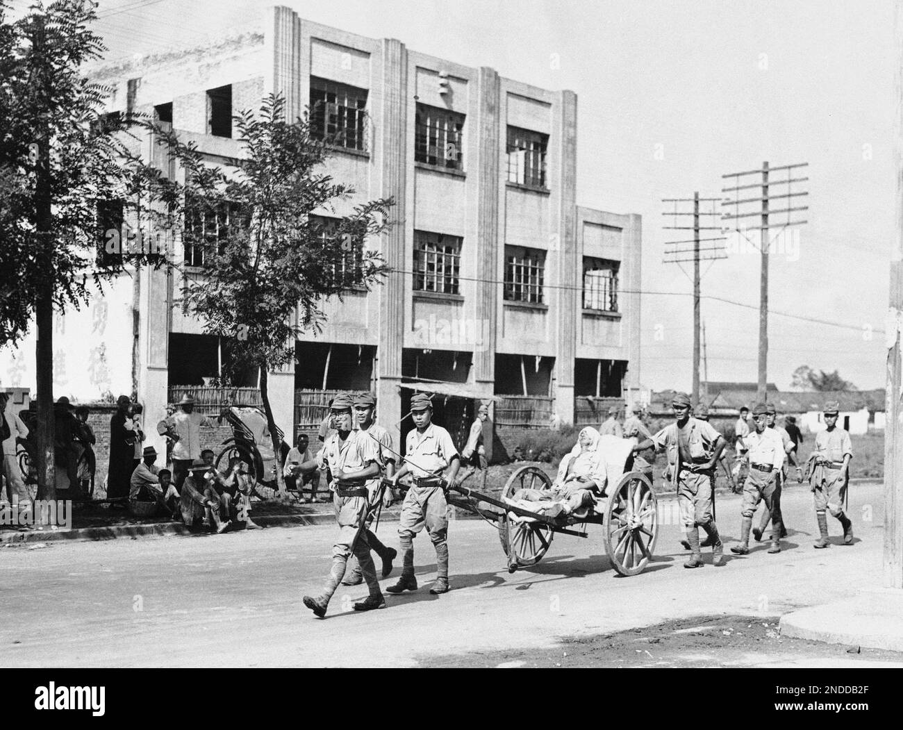 The Japanese entry into Nanking was one of the most blood curdling ...