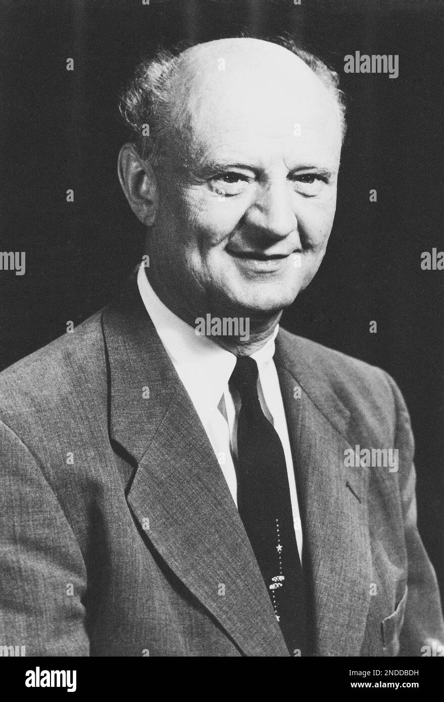 Arthur L.H. Rudolph 1960 photo, who supervised the design of the Apollo-Saturn V moon rocket ...