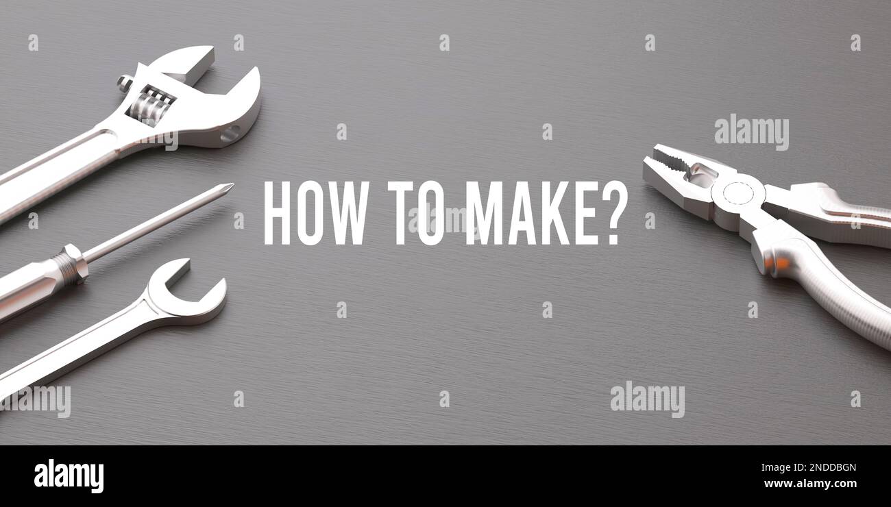 how to make Stock Photo - Alamy