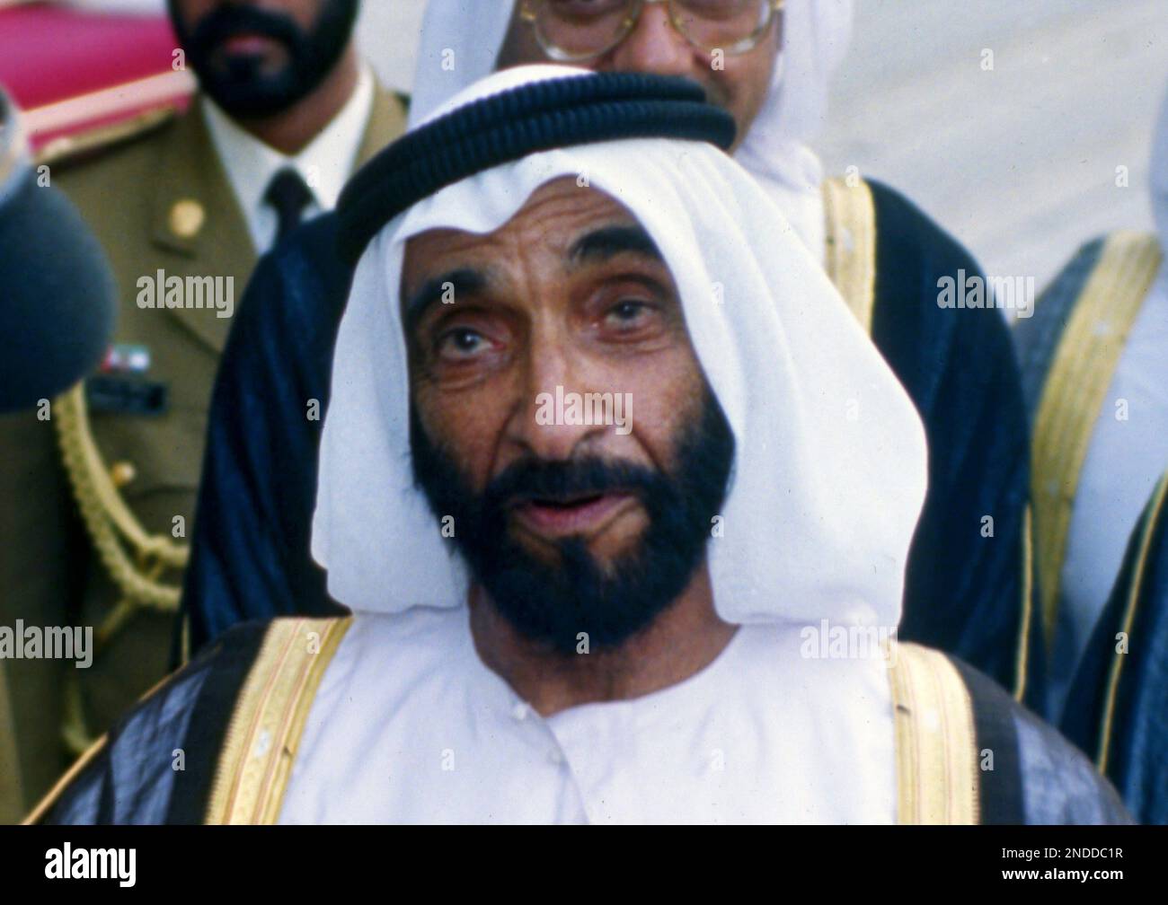 Sheikh Khalifa bin Zayed Al Nahyan, leader of the United Arab Emirates ...