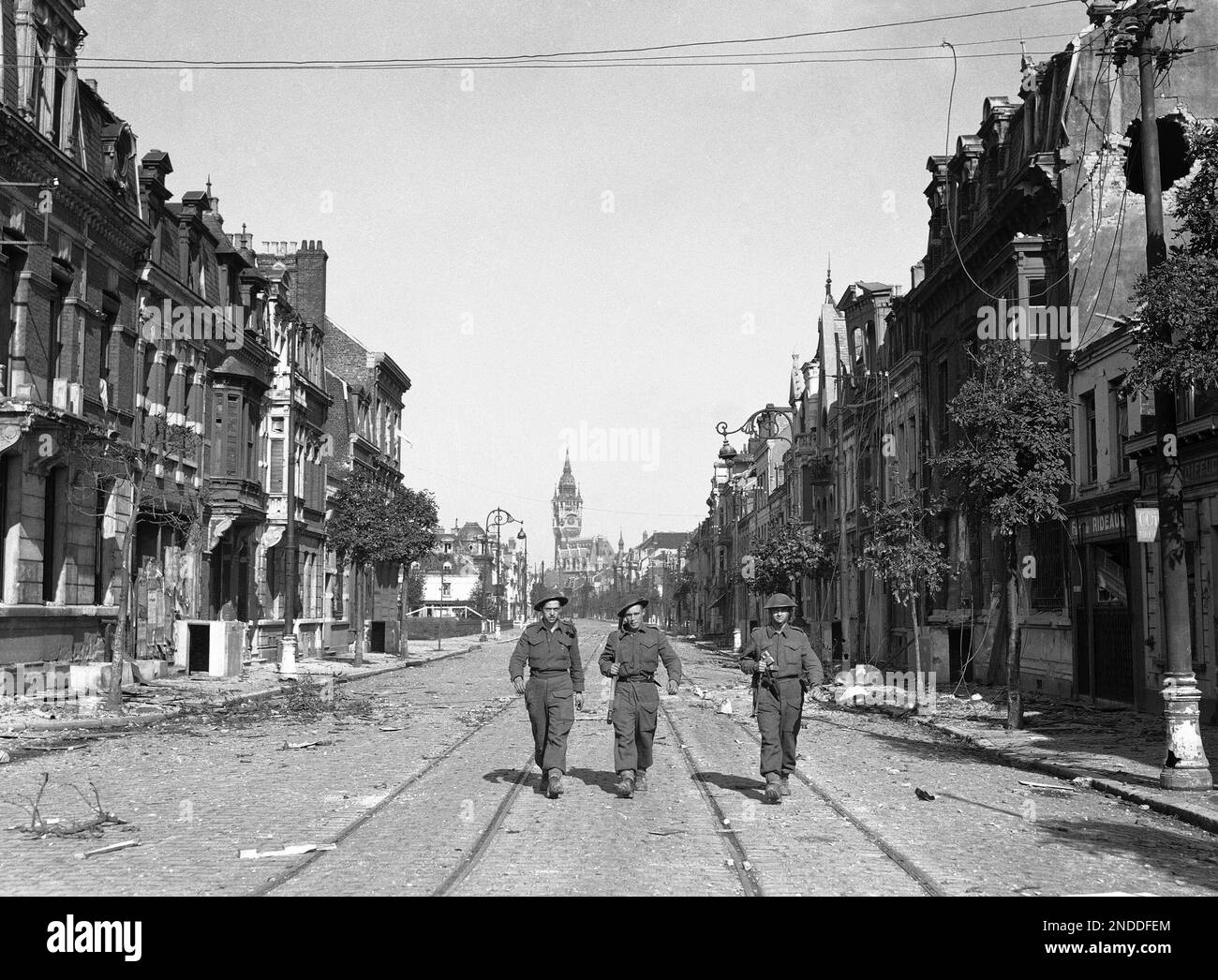 After four and a half days of bitter fighting the battle for Calais ...