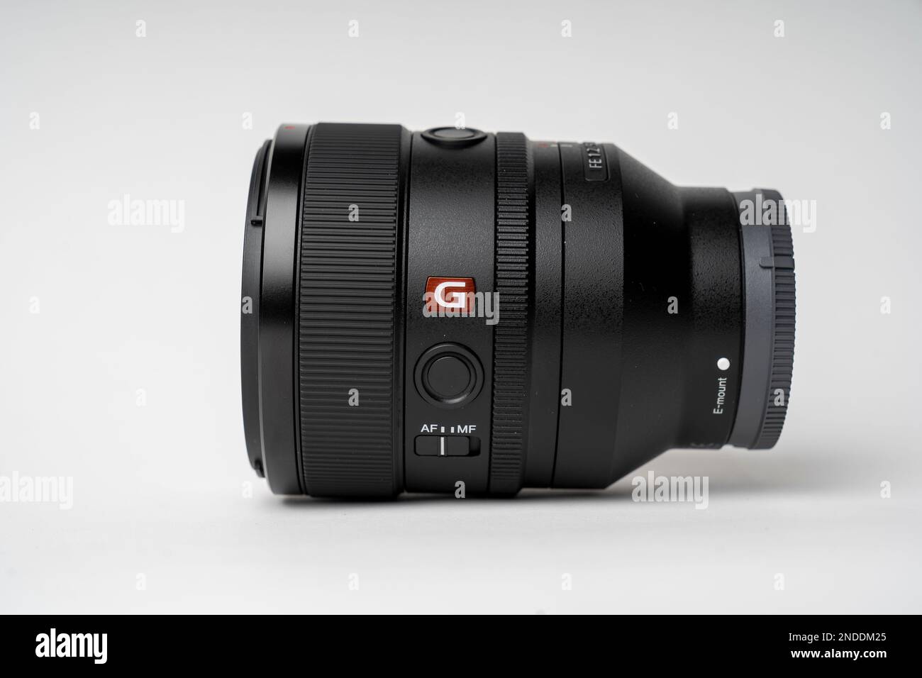 Sony G-Master SEL FE 50mm f 1.2 GM lens. Selective focus photo close up ...