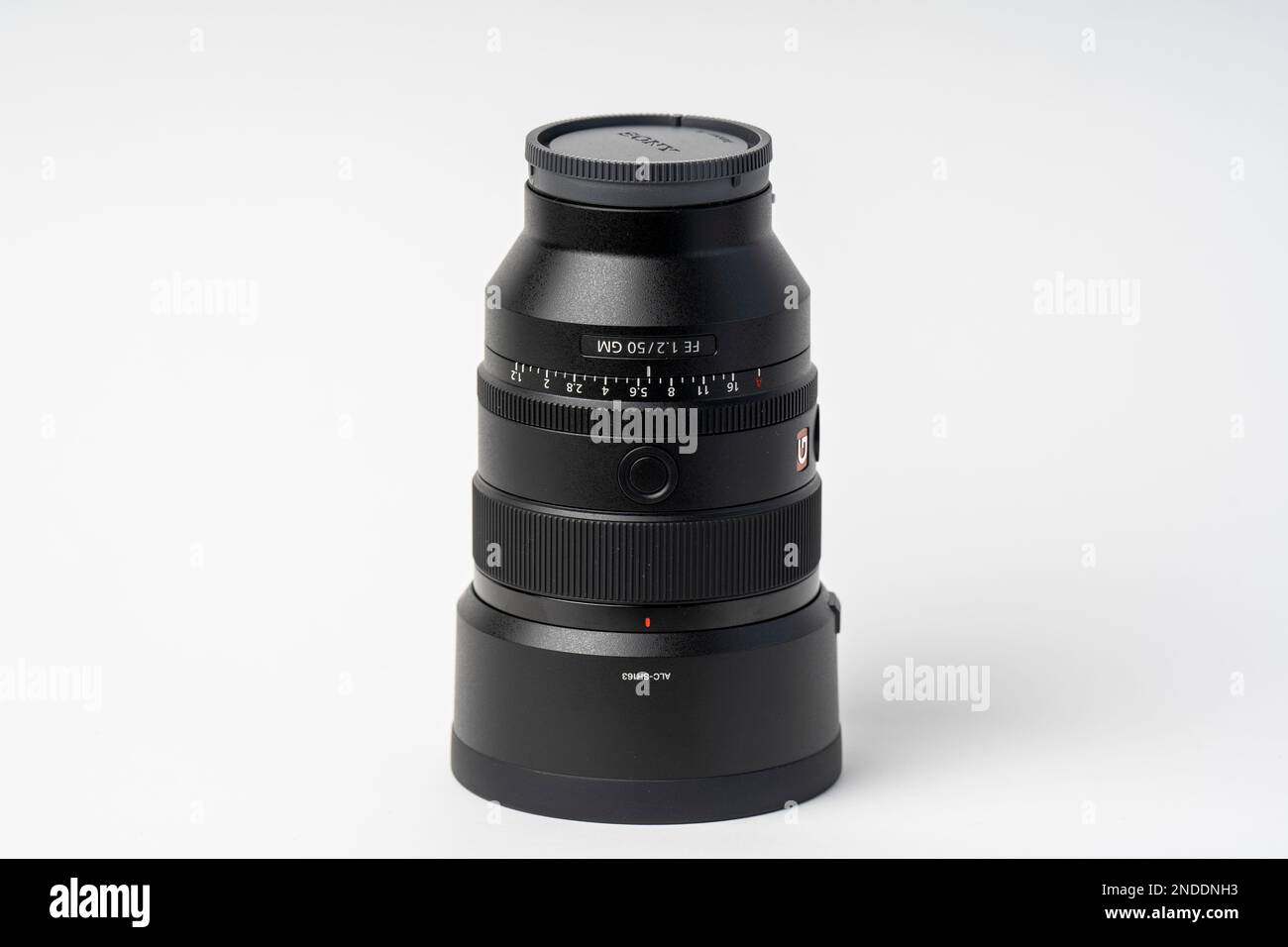 Sony G-Master SEL FE 50mm f 1.2 GM lens. Selective focus photo close up ...