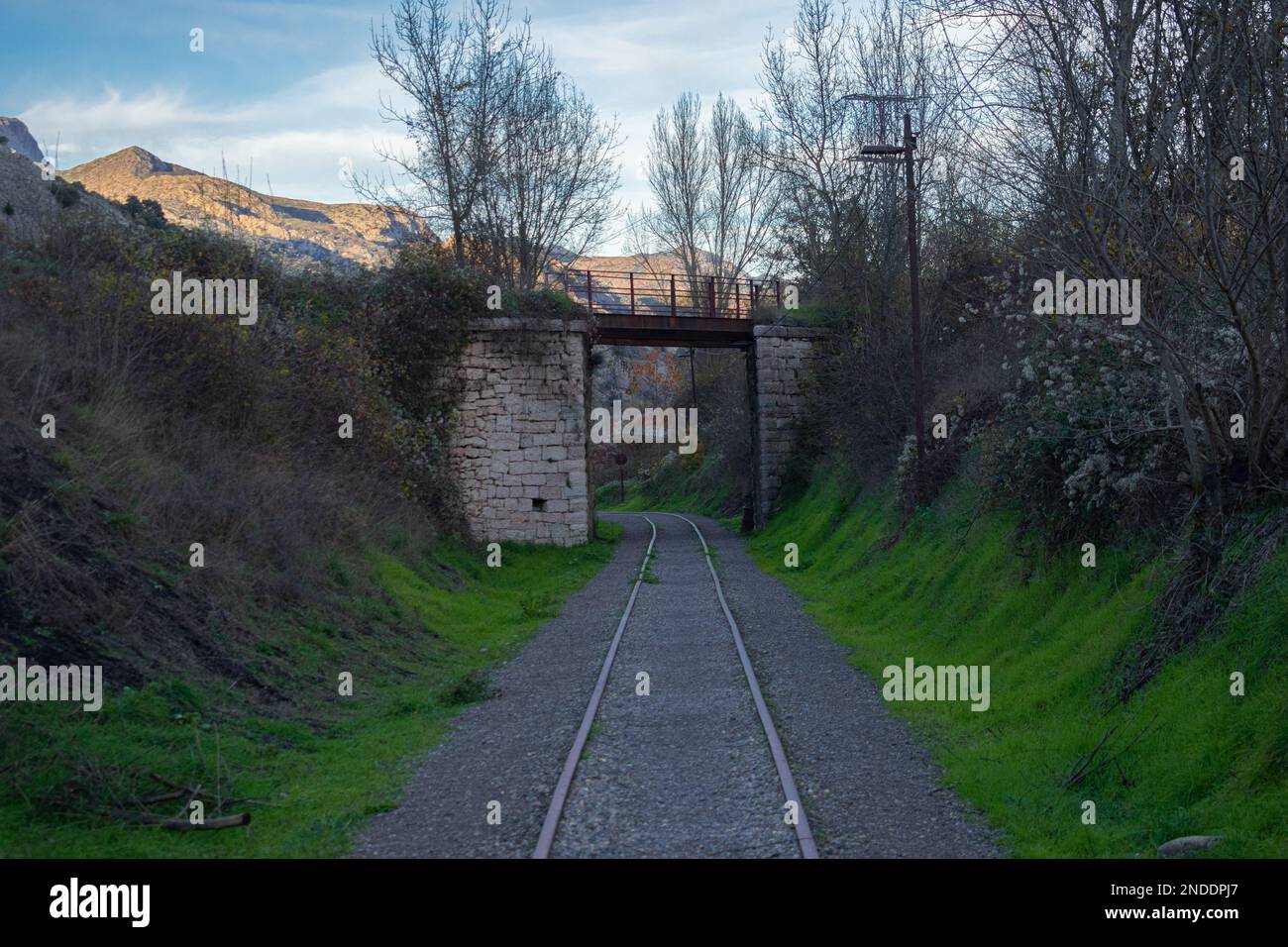 Abandoned tram rails hi-res stock photography and images - Alamy