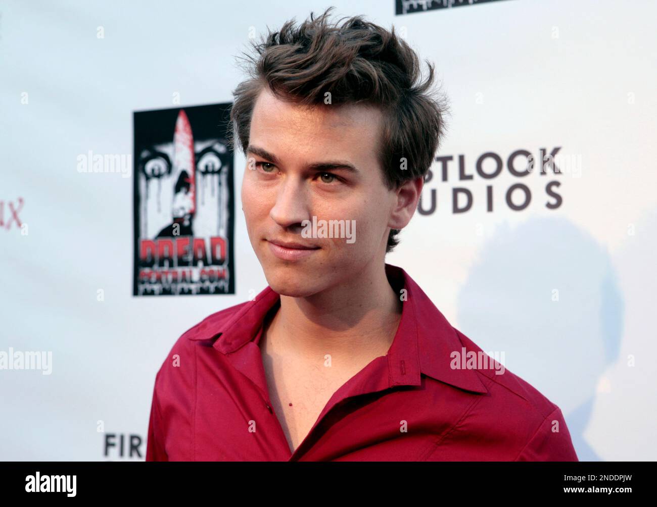 Actor Jay Gillespie from the original "2001 Maniacs" film poses at the screening of "2001 ...