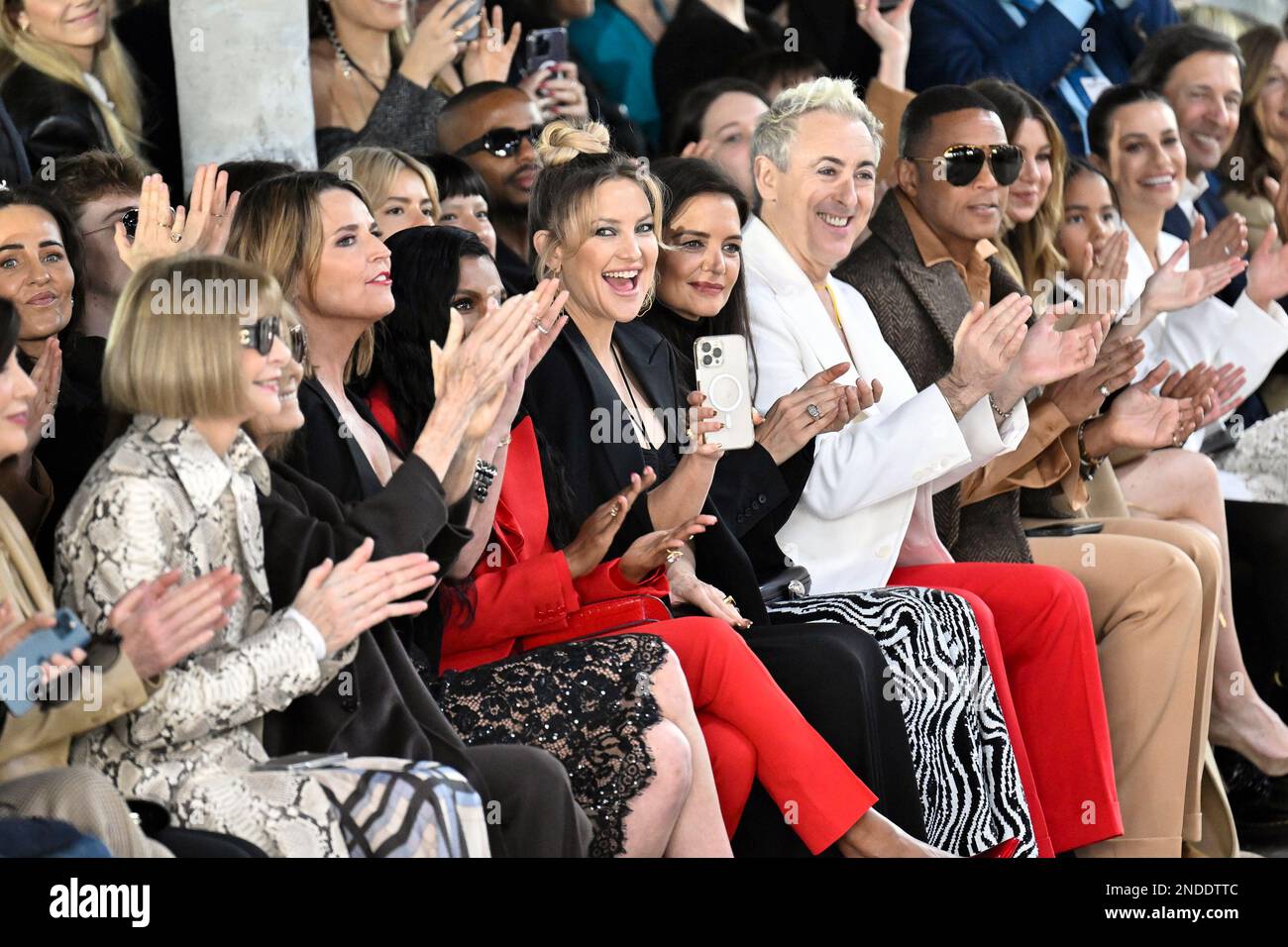 Savannah Guthrie, left, Mindy Kaling, Kate Hudson, Katie Holmes, Alan ...