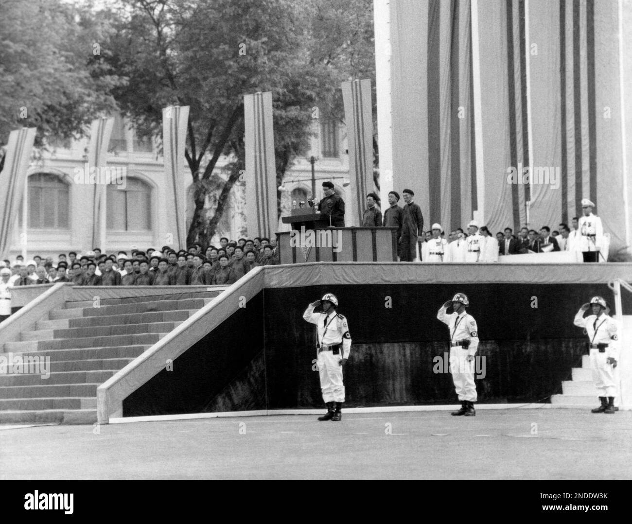 President Ngo Dinh Diem of the Republic of Viet Nam delivers his ...
