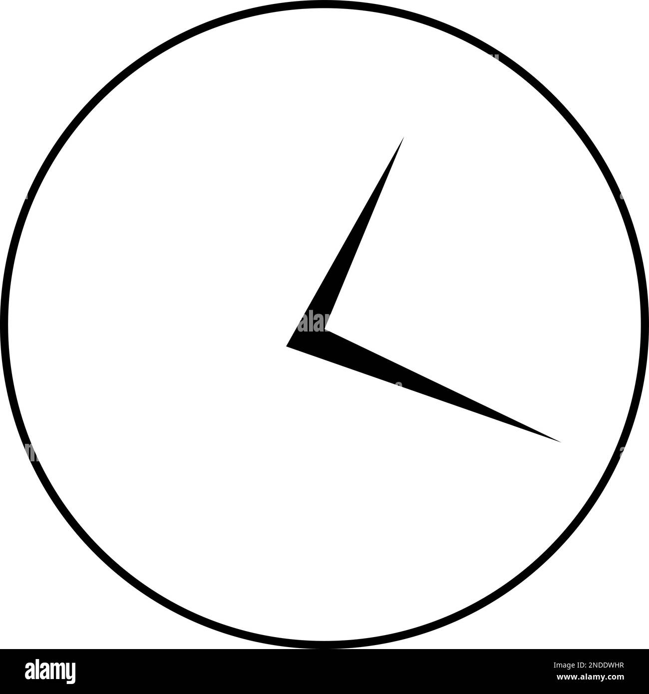 Clock face icon. Time symbol. Wall timer isolated on white background ...