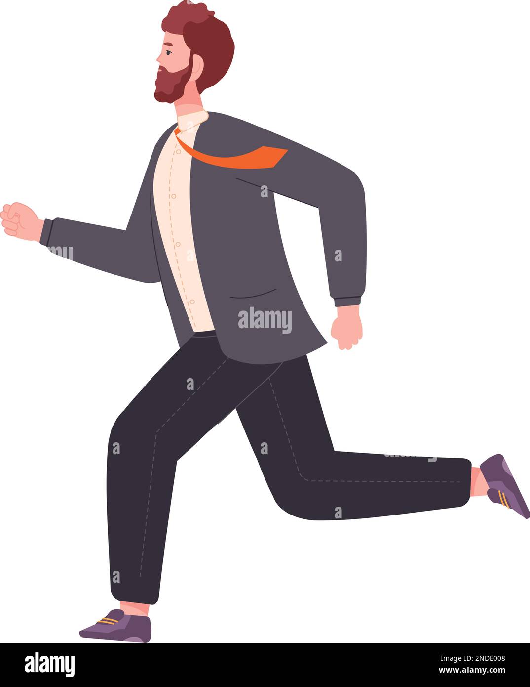 Office building rush Stock Vector Images - Alamy