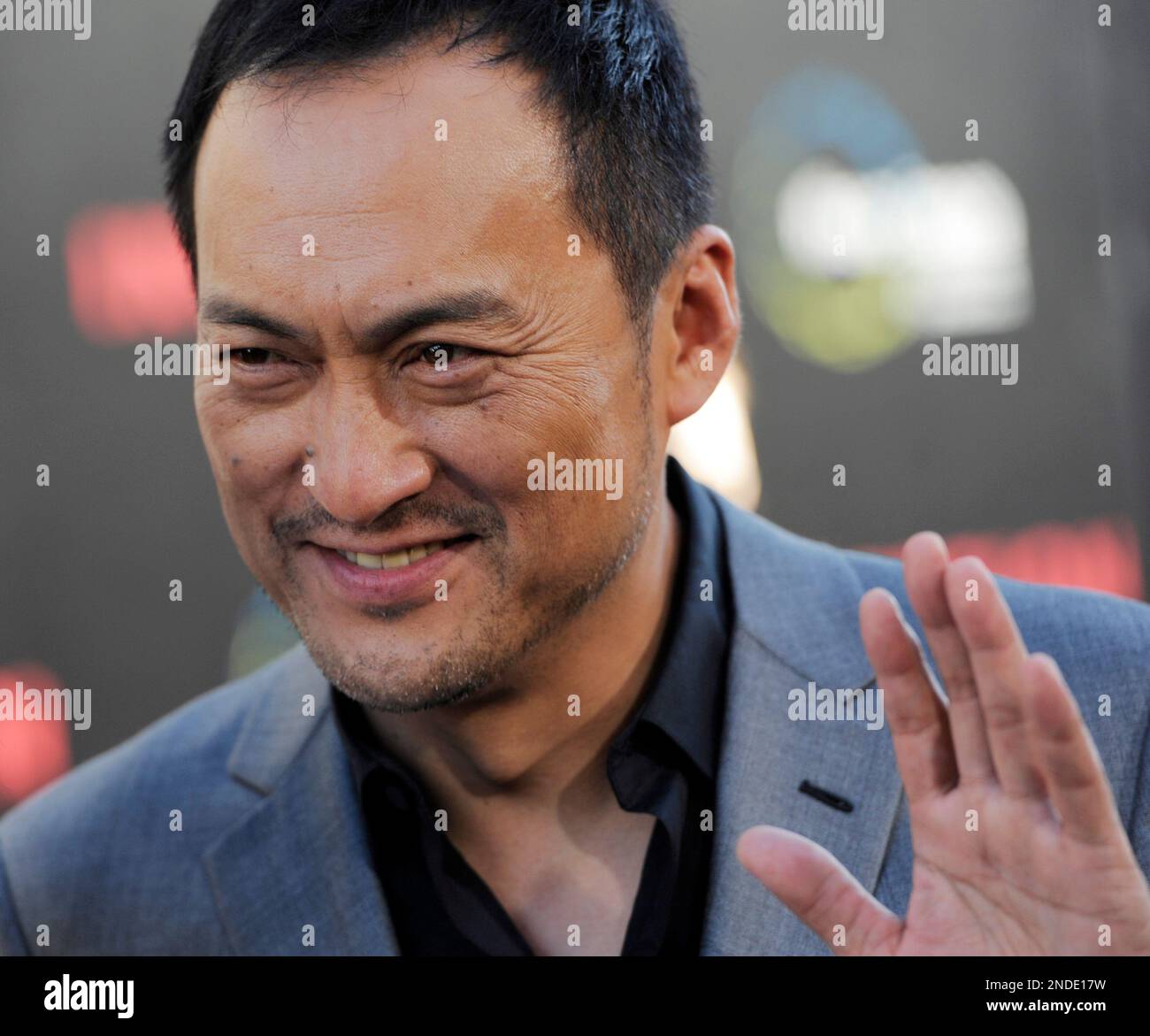 Japanese actor Ken Watanabe, a cast member in "Inception," arrives at ...