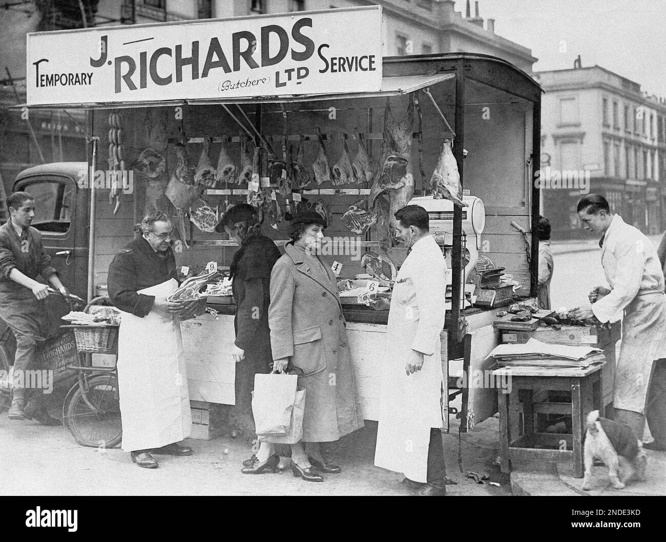 Some Londoners, shopping for meat, buy their provisions from this ...