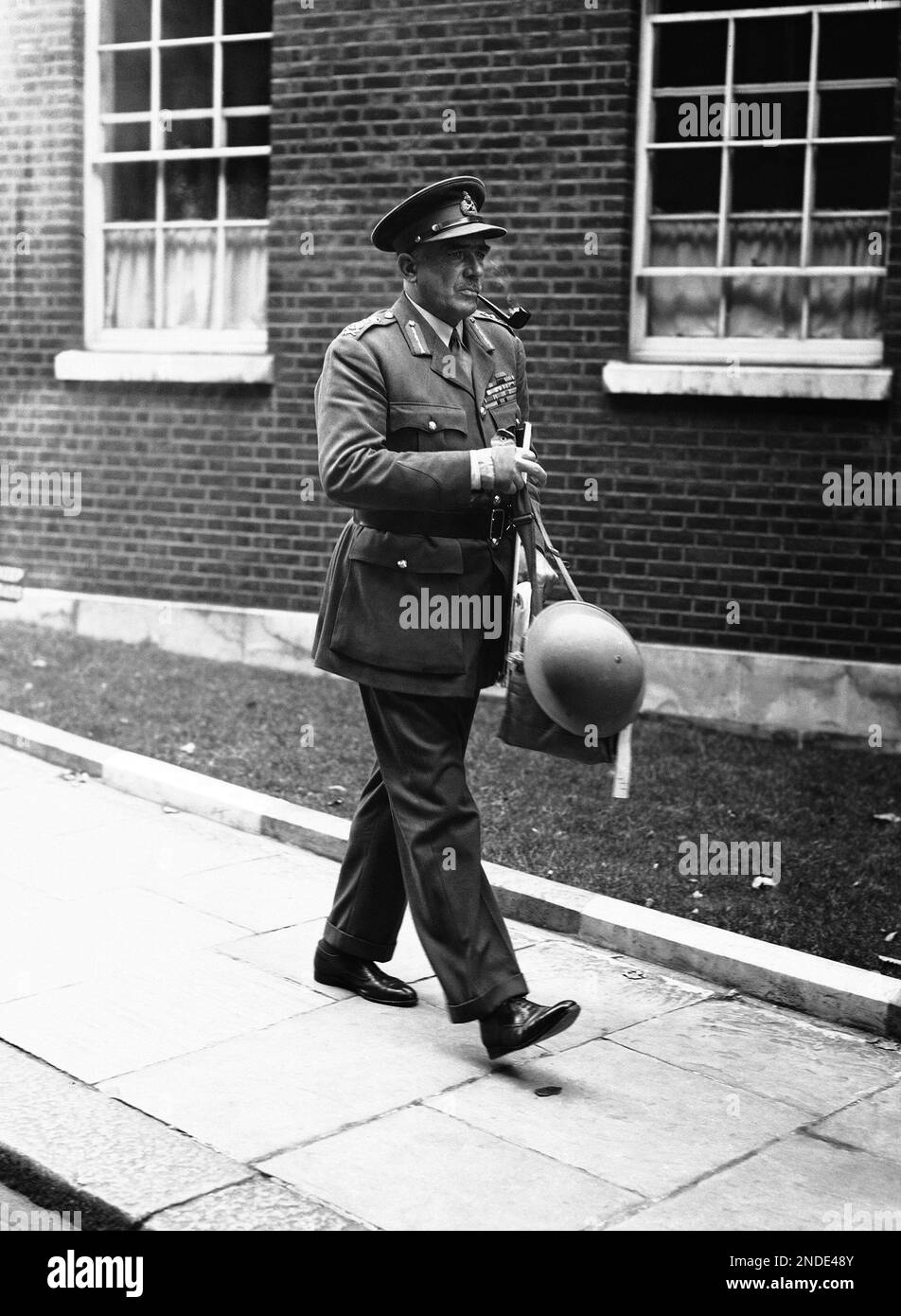 General Sir Edmund Ironside, Chief of the Imperial General Staff, seen ...